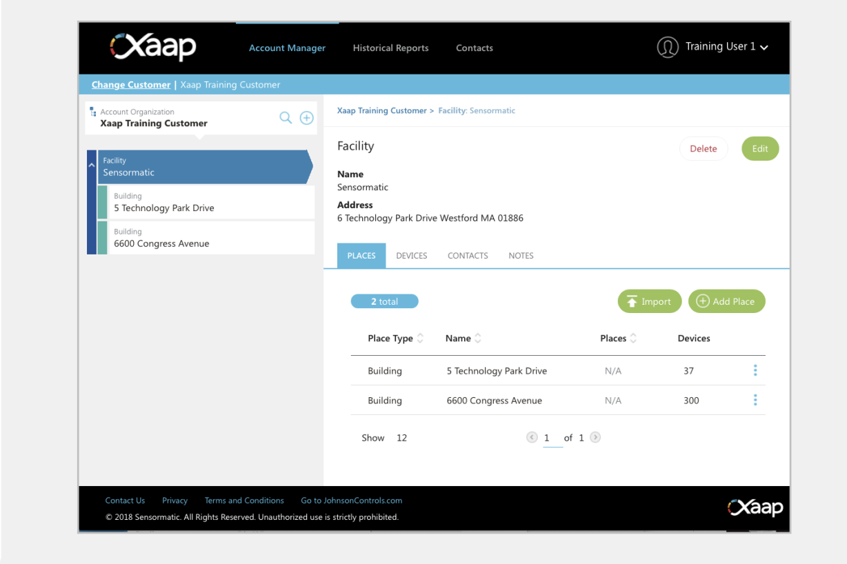 Access Inspection Reports - Xaap Buildings