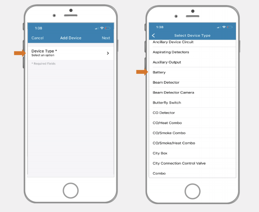 Add Devices on Mobile App - Xaap Buildings