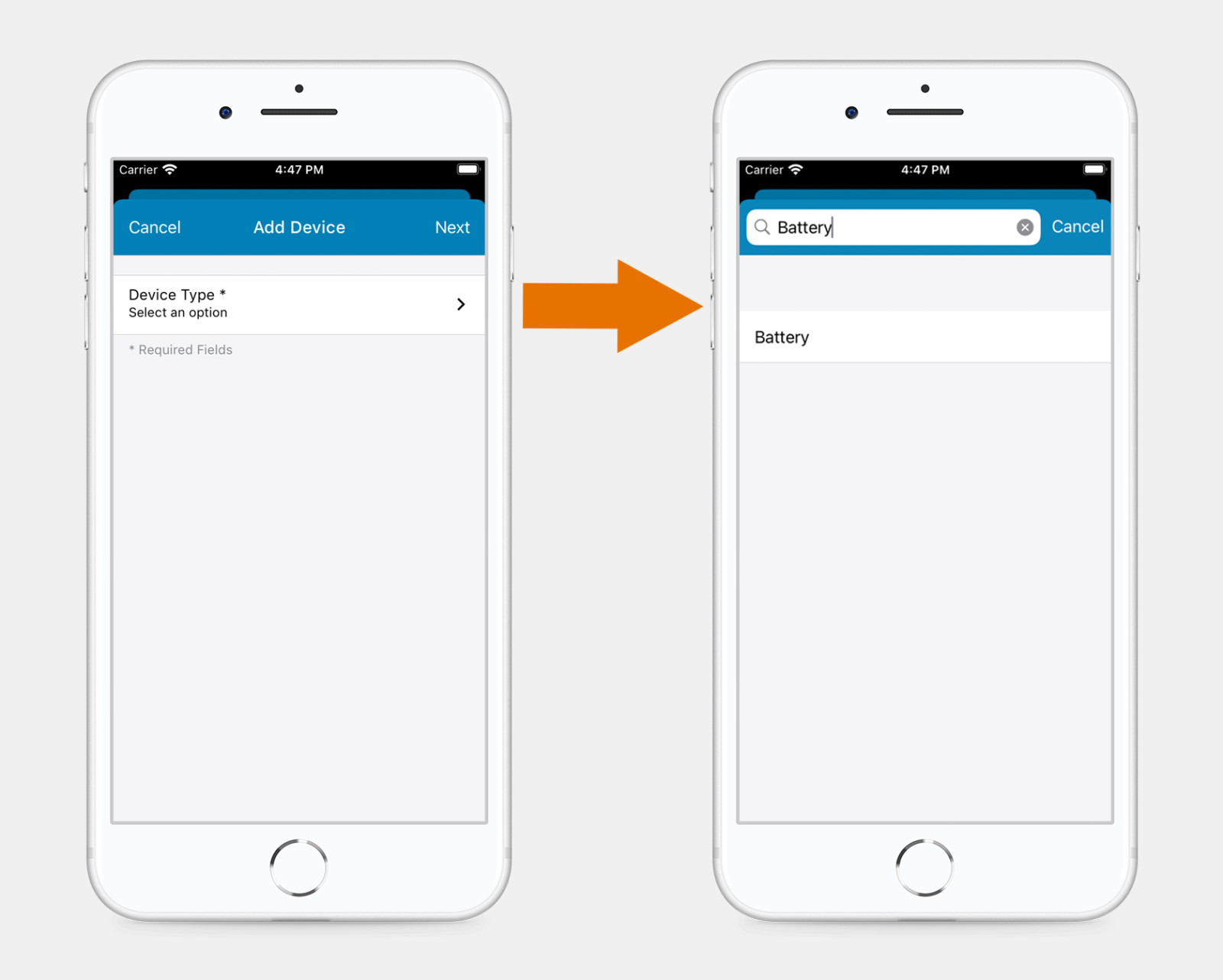 Add Devices on Mobile App - Xaap Buildings