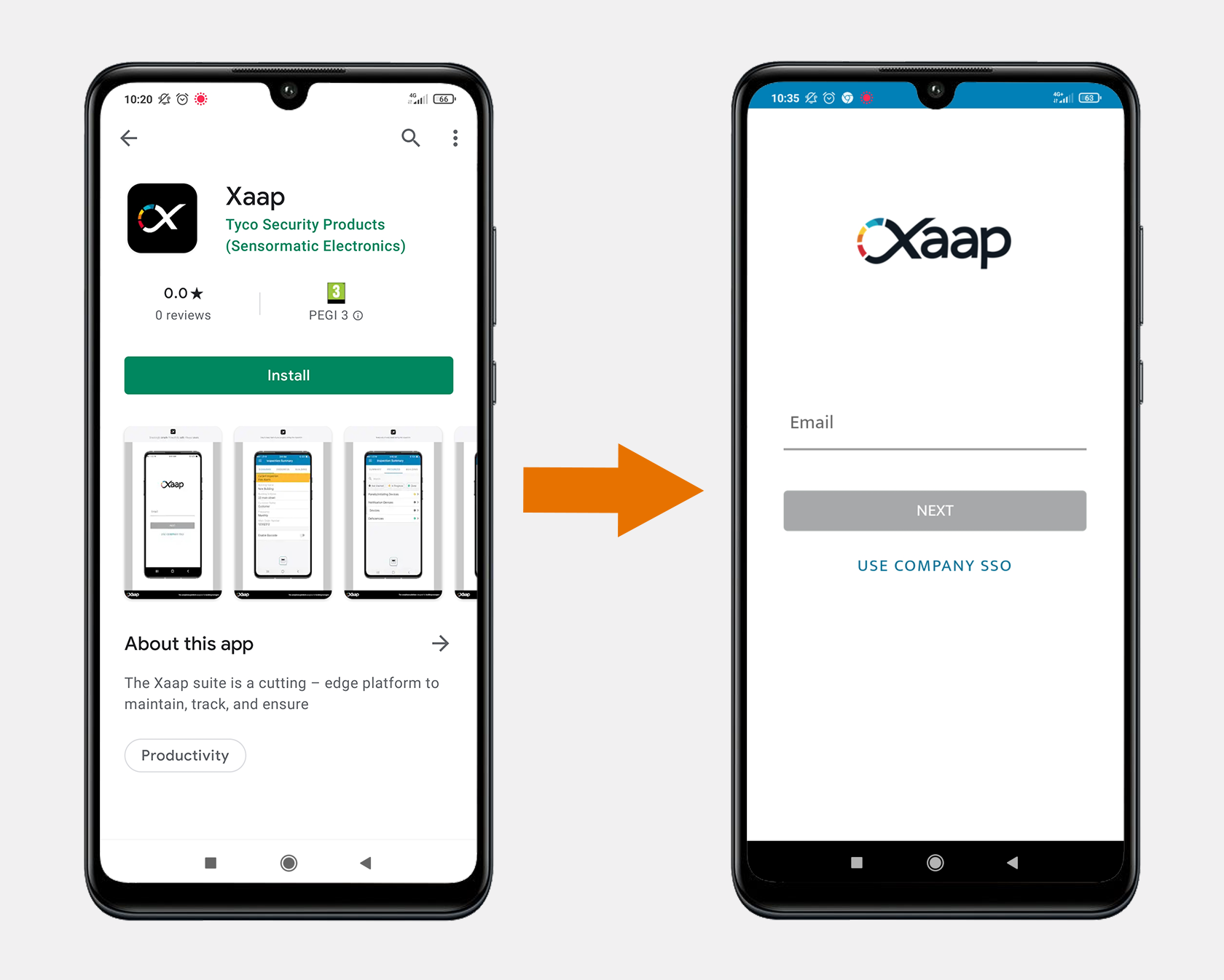 User Registration - Xaap Buildings