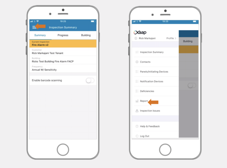 Sign off Inspection Report with Additional Signatures - Xaap Buildings