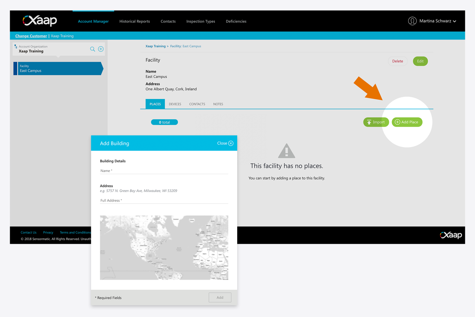 Managing Customers - Xaap Buildings