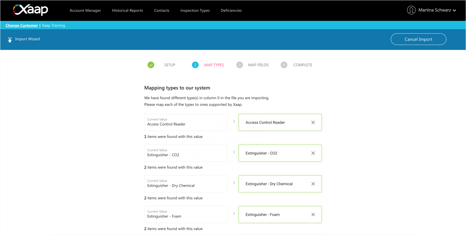 Importing Devices - Xaap Buildings